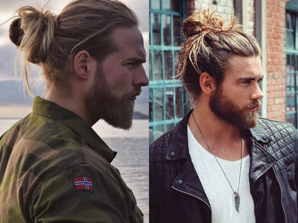 Các Kiểu Tóc Man Bun Nam: 14 Phong Cách Chất, Hợp Dáng Mặt
