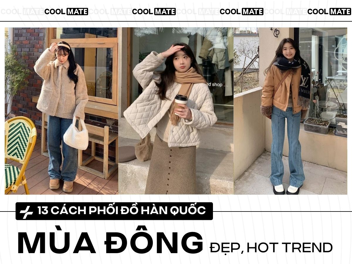 12 cách phối đồ mùa đông nữ phong cách Hàn Quốc đẹp, hot trend 2025 ...