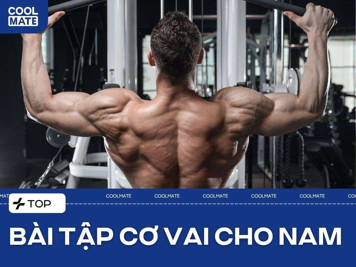 Top 22 Bài Tập Vai Cho Nam Giúp Đôi Vai Vạm Vỡ, Lên Cơ Nhanh