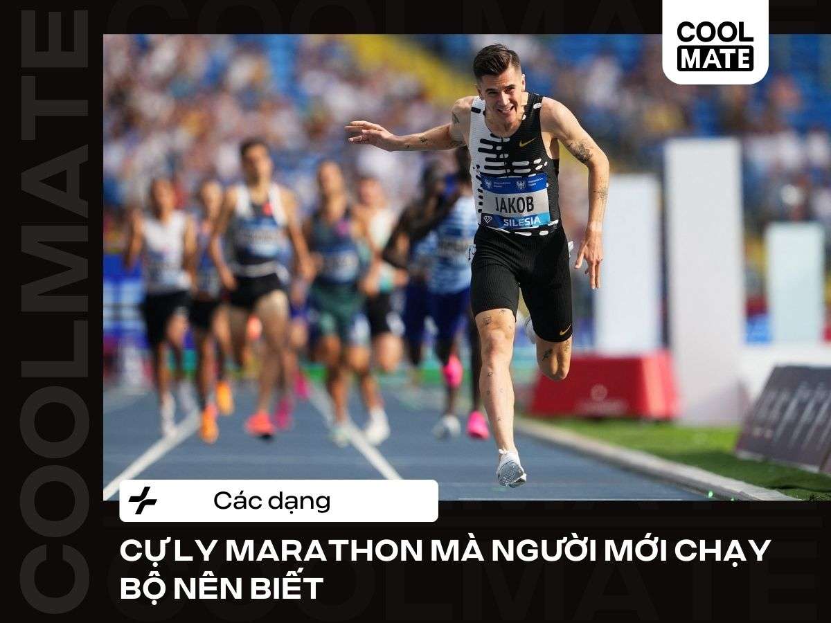 Các dạng cự ly marathon mà người mới chạy bộ nên biết