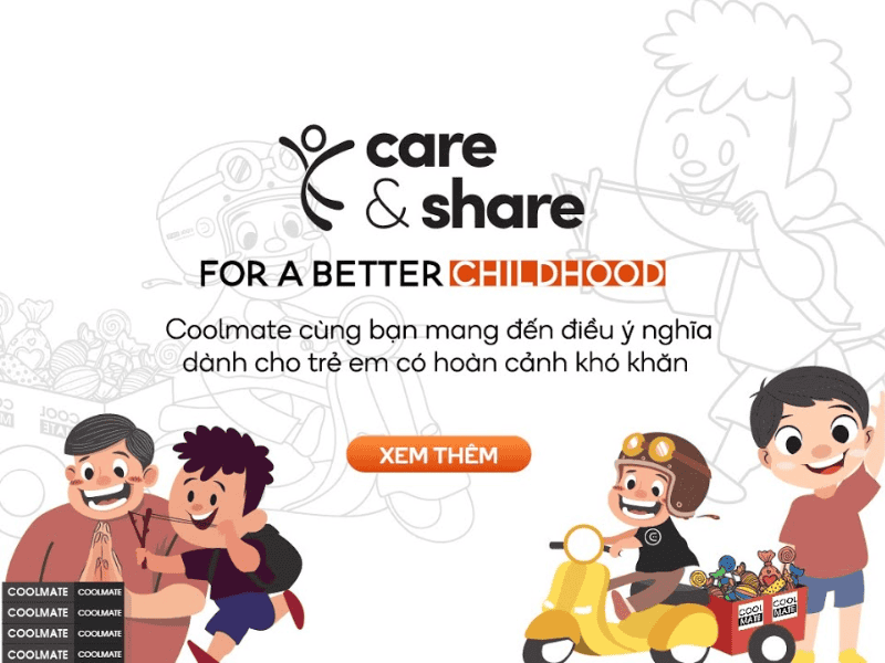 Cùng nhìn lại 2022, Care&Share đã làm được những gì ? - CoolMate Blog