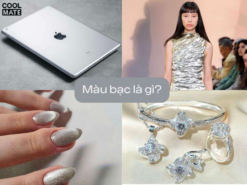 Màu bạc phối với màu gì đẹp? 10 cách phối màu bạc sang trọng