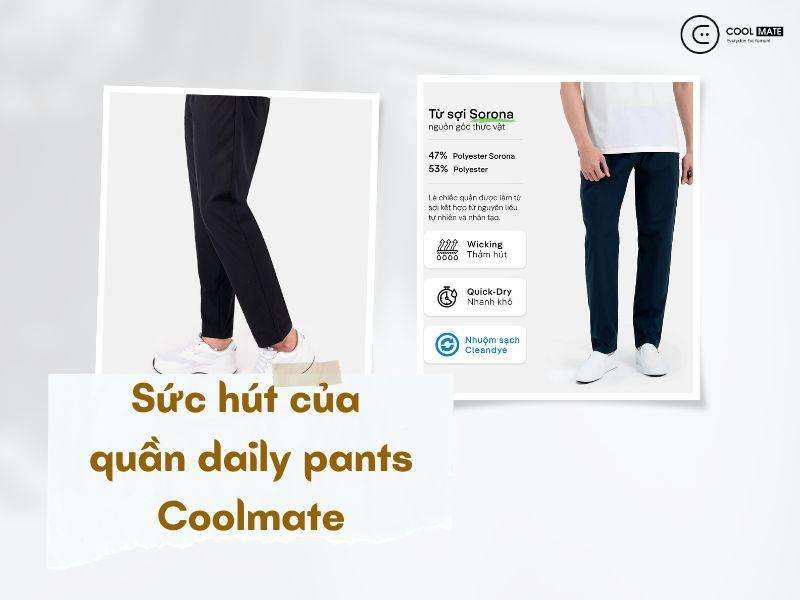 Bạn có tò mò tại sao chiếc Quần dài nam daily pants của Coolmate có ...
