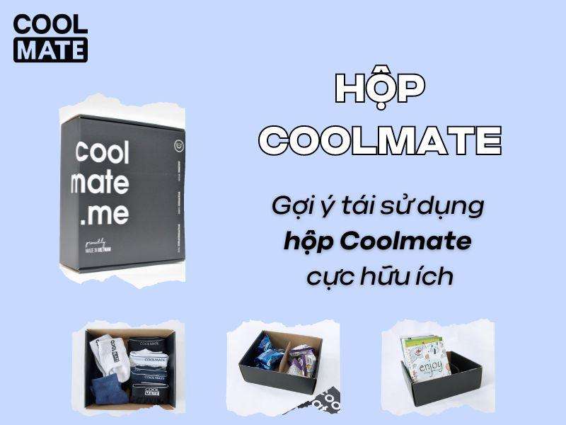 [REUSE] Gợi ý 7 cách tận dụng những chiếc hộp Coolmate cực hữu ích