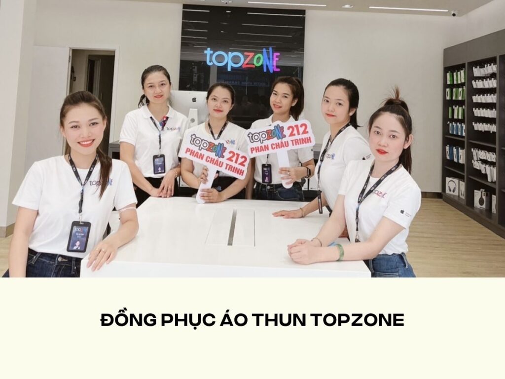 Top mẫu đồng phục TopZone: Bóc tách chất liệu xịn xò